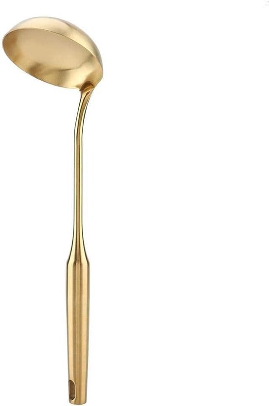 Stainless Steel Ladle and Kitchen Turner - Large Soup Ladle Useful ...