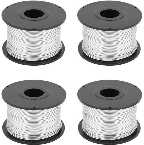 Reinforcement Binding Wire 110 m 0.8 mm Steel Rope - Set of 4 Pieces | bol