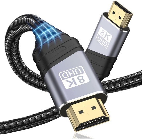 HDMI 2.1 Kabel - 8K Ultra High Speed 48Gbps voor Gaming en TV | bol