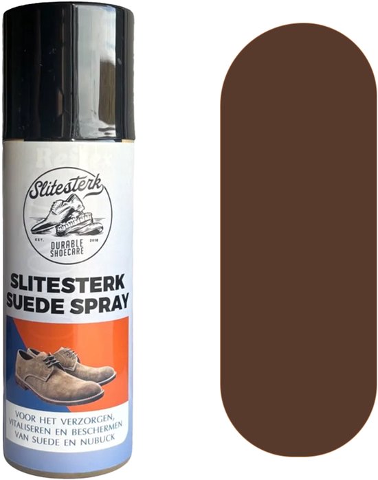 Slitesterk Suede Spray - 110 Bruin - 200ml | bol