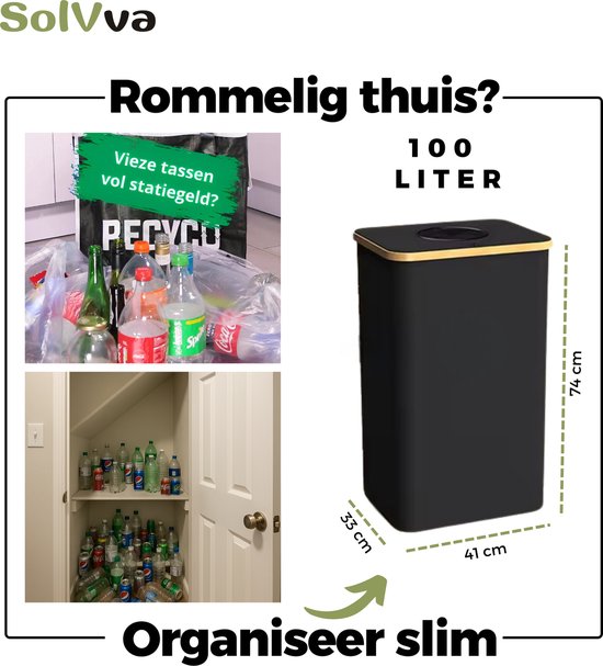 SolVva Statiegeld container - Prullenbak - Recyclebak ...