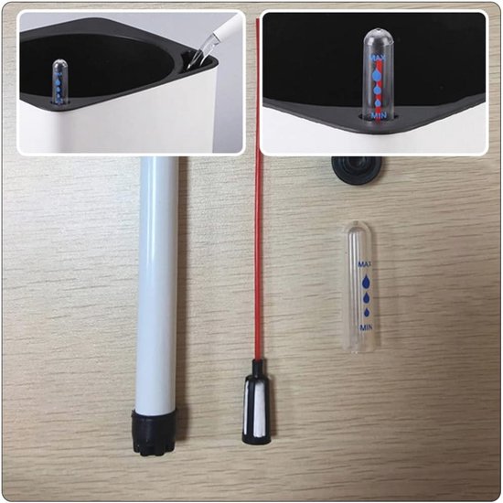 Waterniveau Indicator voor Planten - 2 Stuks Watermeter met ...