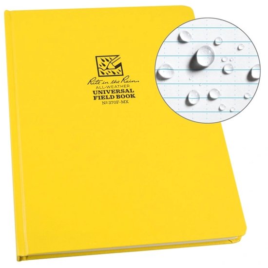 Rite In The Rain Hard Cover Book - Weatherproof - Watervast Papier - Nr ...