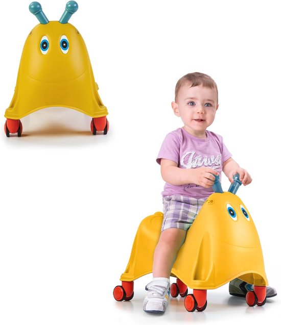 Gele Rups Loopwagentje voor Kinderen - Stabiel en Veilig vanaf 1 Jaar | bol