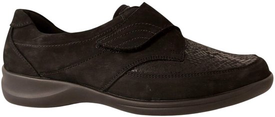 Waldlaufer Orthotritt Klittenbandschoen M54306 217 001 Zwart Stretch ...