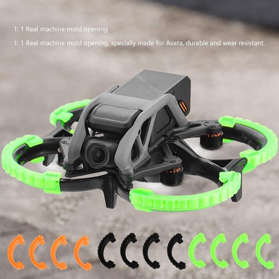 Secure Flight Propeller Guard Ring for DJI Avata (Orange) - Propeller ...