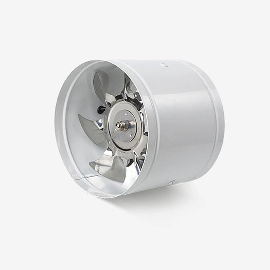 Axiale buisventilator Ø 100 mm 25 W voor afvoer in kanaal, badkamer ...