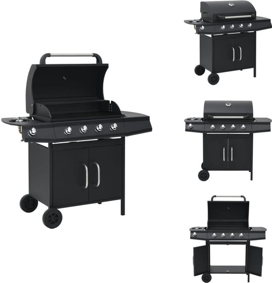 vidaXL Gas Barbecue - Gas Barbecues - Gas Bbq - Gas Bbq - Gasbarbecue 4 ...