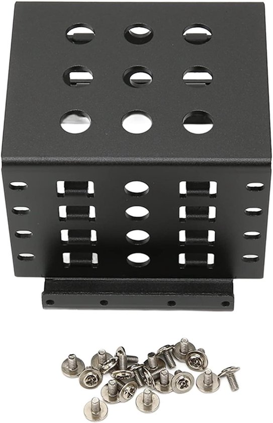 2.5 Aluminium HDD Mount Rack met IDE Hollow Design voor HDD Black | bol