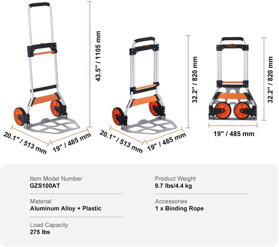 Steekwagen - Transportkar - Transportwagen - Magazijnwagen ...