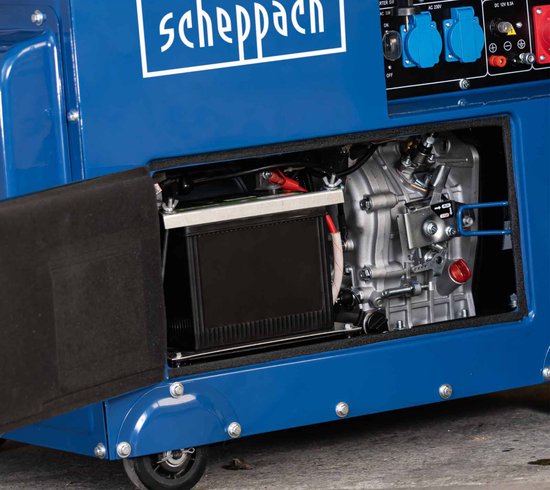 Scheppach SG5200D Dieselgenerator - Stroom Generator - Aggregaat ...