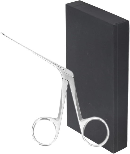 RVS Oorreinigingstang 3 inch - Middenoor Pincet voor Oorsmeer -... | bol