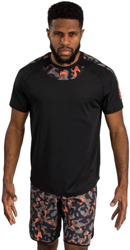 Venum Jungle Ops Dry Tech Trainings T-shirt Canyon Camo - M | bol