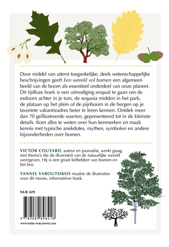 Een wereld vol bomen, Victor Coutard | 9789089898418 | Livres | bol