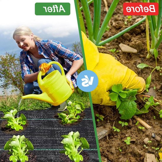 Titel suggestie: Garden cloth 1 m x 20 m - 20 m² weed fleece for water ...