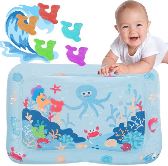 Watermat Kinderen - watermat baby - Opblaasbaar - waterspeelmat ...
