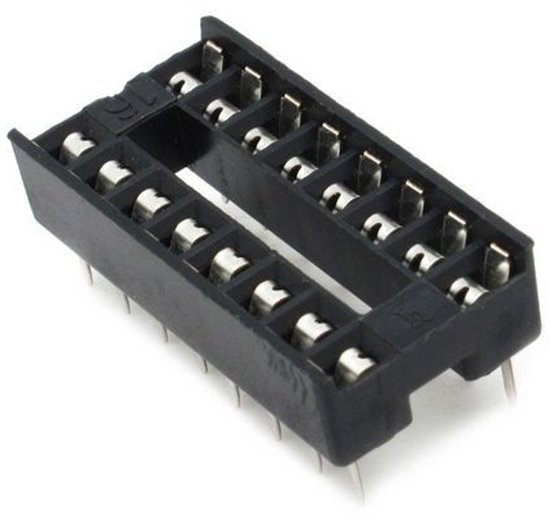 DIP-18 IC-Voet (Socket) – 10 stuks | bol