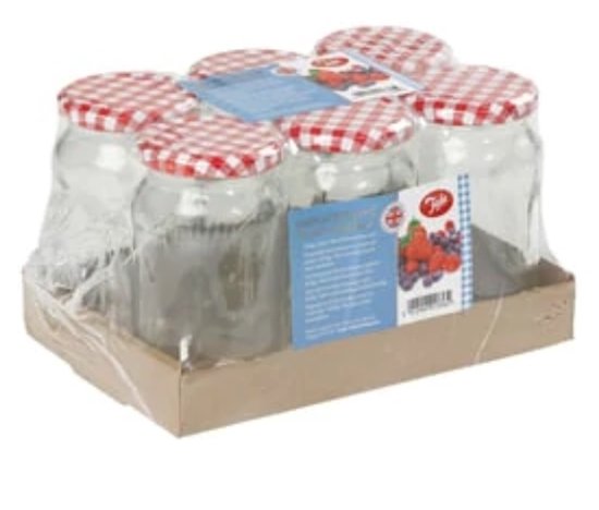 Weckpotten, Set van 6 Stuks, 0.47 L - Tala | bol