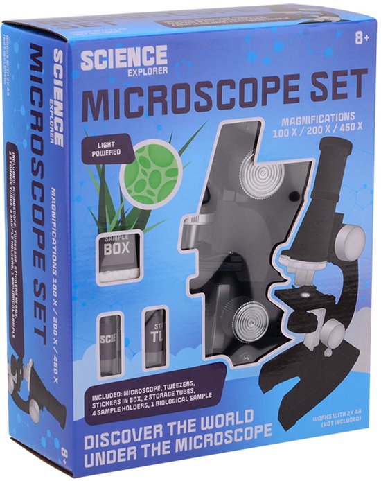 Science Explorer Microscoop - Speelgoed Microscoop voor Kinderen (10 ...
