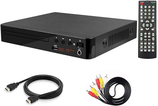 Dvd Speler Met HDMI - Geschikt Voor Divx Ultra, Mpeg1, Mpeg2, Mpeg4 ...