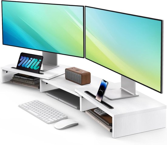 Sounix Monitor standaard - Monitorstandaard - Geschikt voor Macbook ...