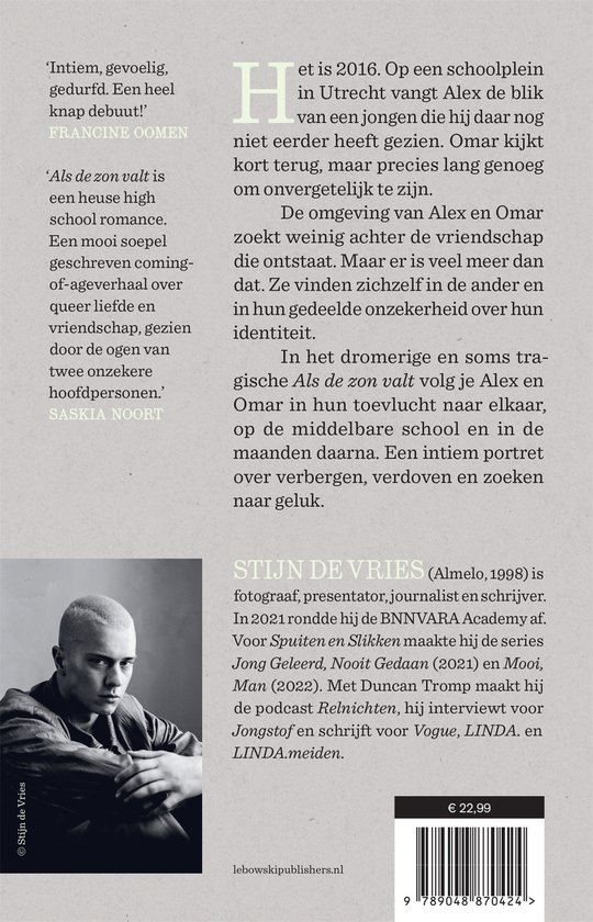 Als de zon valt, Stijn de Vries | 9789048870424 | Boeken | bol