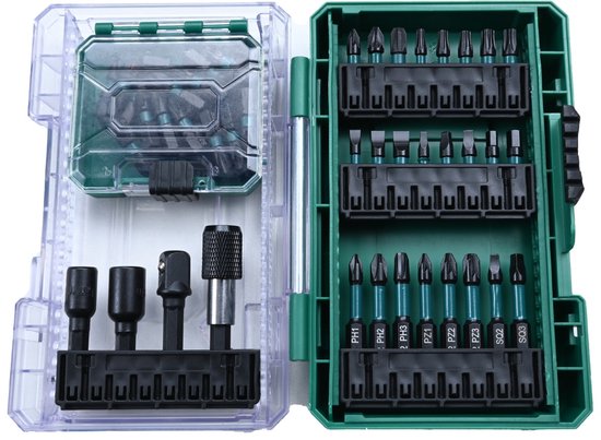 Bitset 32-delig – Torx, Philips, Pozidriv, Inbus & Meer – Met Magnetische Doppen &... | bol