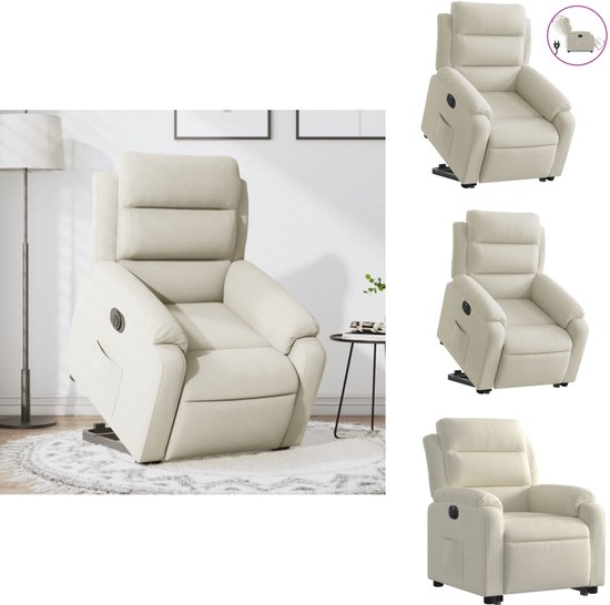 vidaXL Elektrische Sta-op-fauteuil - Elektrische Sta-op-fauteuils ...