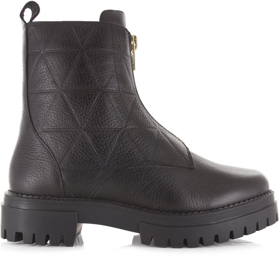 Shoecolate - Leren boots met front zip | bol