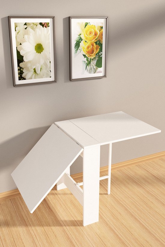 Inklapbare Tafel| Eettafel Uitschuifbaar| Opvouwbaar| Ruimtebesparend ...