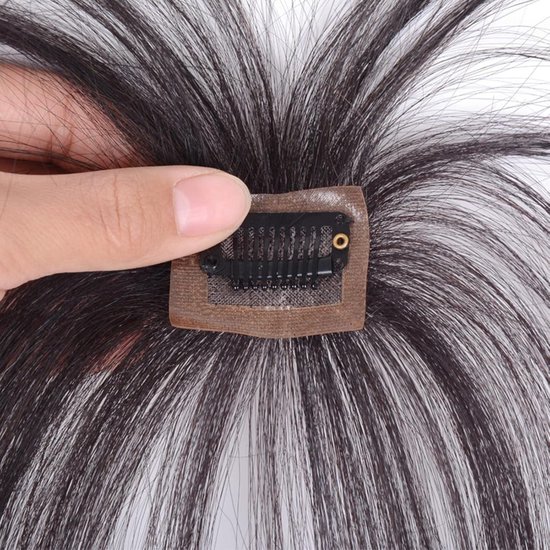 Mini-haarclip van echt menselijk haar voor bangs - Haarspeld voor ...