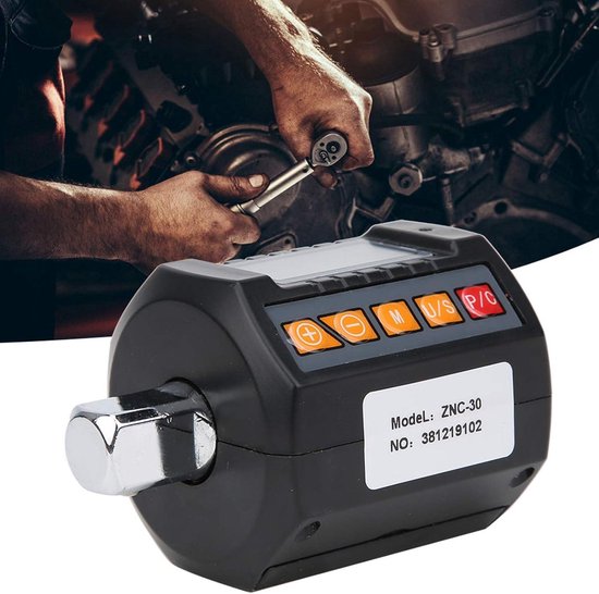 Digitale momentsleuteladapter 3 werkmodi Draagbaar 4 soorten torsie ...