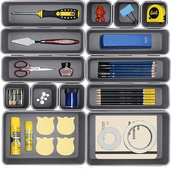 Lade-organizersysteem, lade-organizer, 16-delig lade-organizersysteem ...