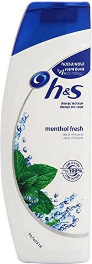 Shampoo H&S Menthol Fresh (255 ml) | bol