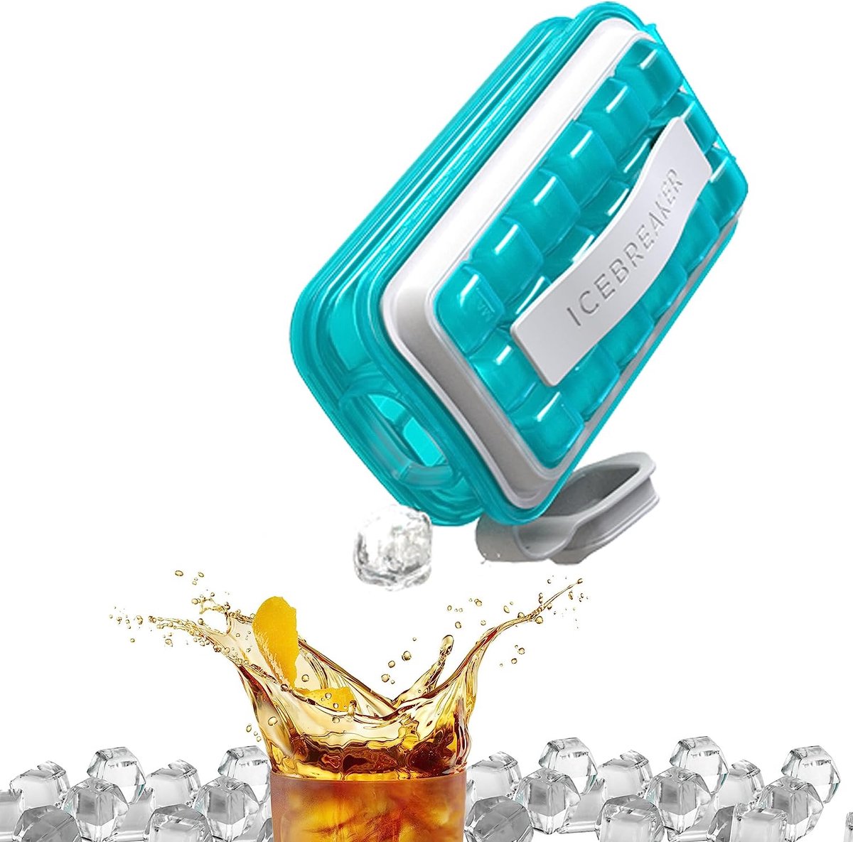 IJsblokjesvorm, ijs maken en servers zone het ijs aan te raken, de ...