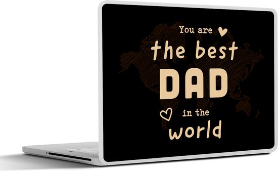 Laptop sticker - 11.6 inch - Quotes - The best dad in the world ...