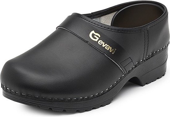 Gevavi - Boston gesloten schoenklomp PU zwart | bol