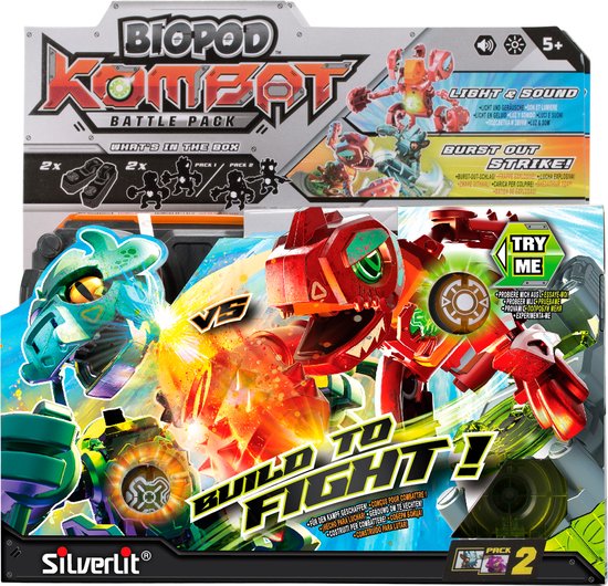 Biopod Kombat Battle pack - Duo Set | bol.com