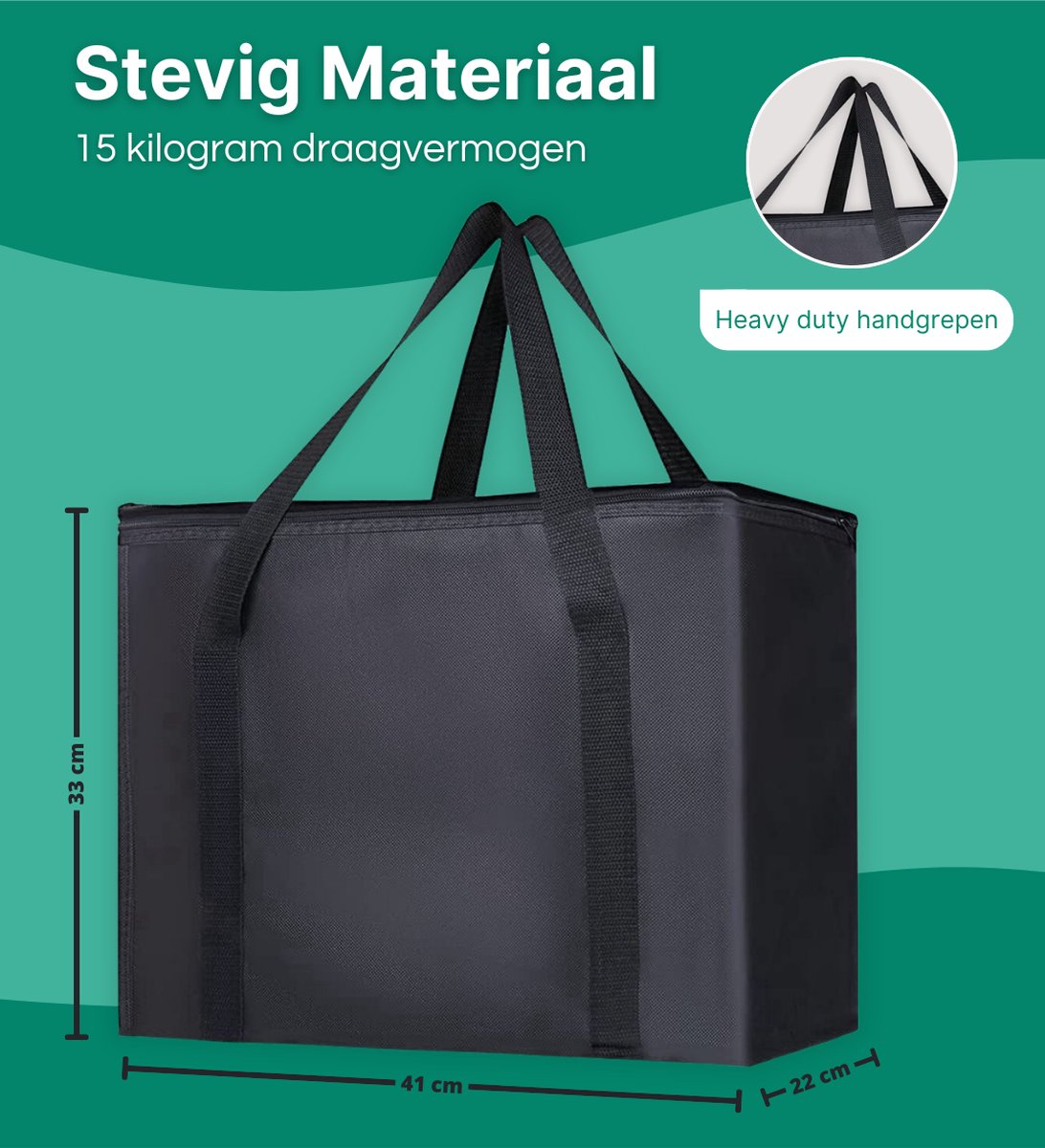 Quality Needz - Koeltas - 30 Liter - Stevig Polyester Materiaal ...