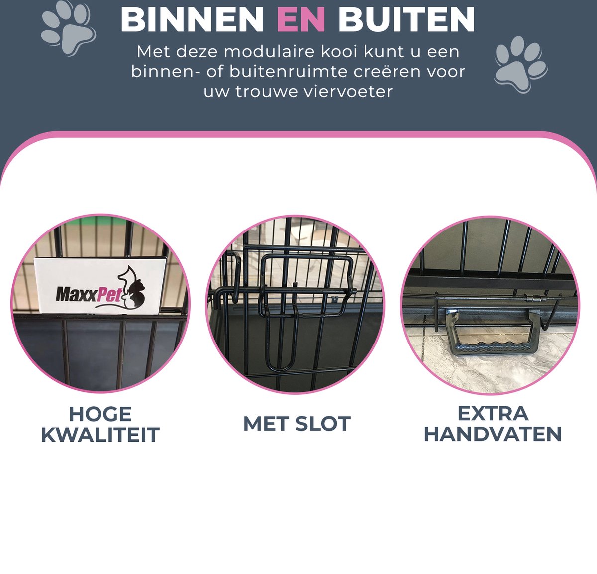 MaxxPet Hondenbench - Bench - Bench voor honden - Hondenbench ...