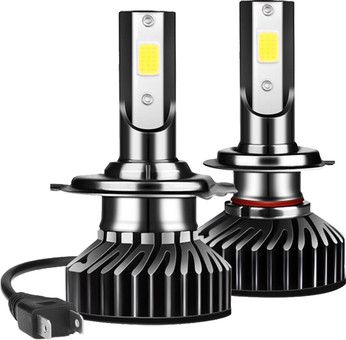 H7 led 8000K Wit Dimlicht - Koplampen (set) [Witte koplampen - Witte ...
