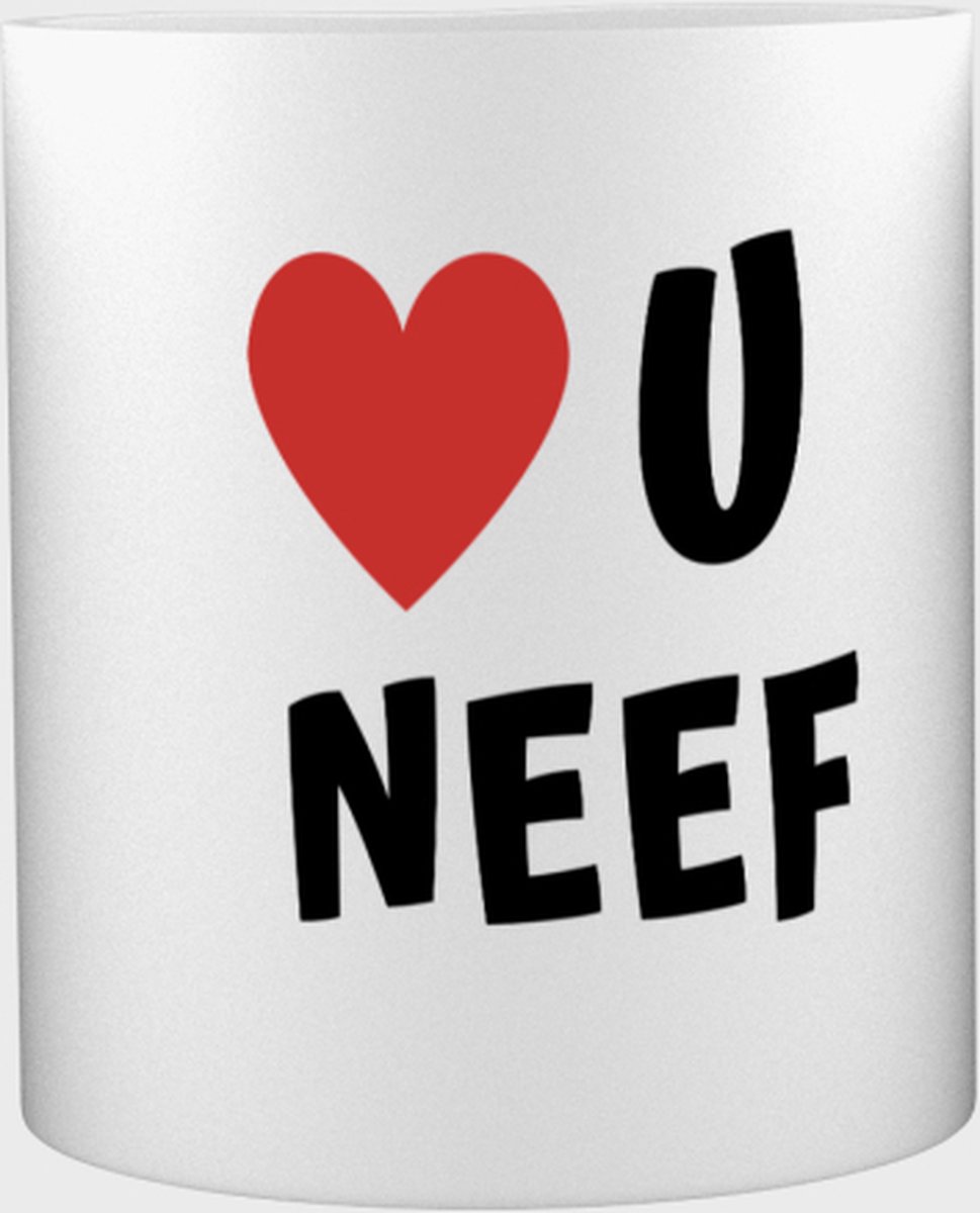 Akyol - love u neef Mok met opdruk - neef - de liefste neef - verjaardag - cadeautje... | bol.com