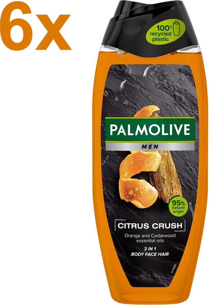 Palmolive - Men Citrus Crush - 3in1 - Douchegel - 6x 500ml ...