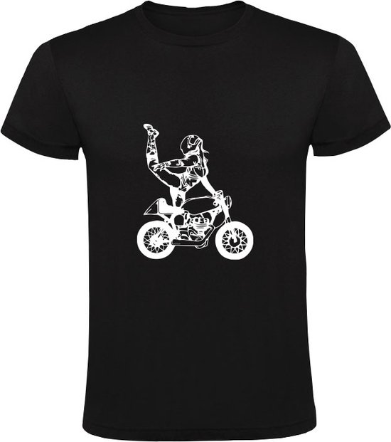 Motor Heren T-shirt - stunt - ballerina - bike | bol