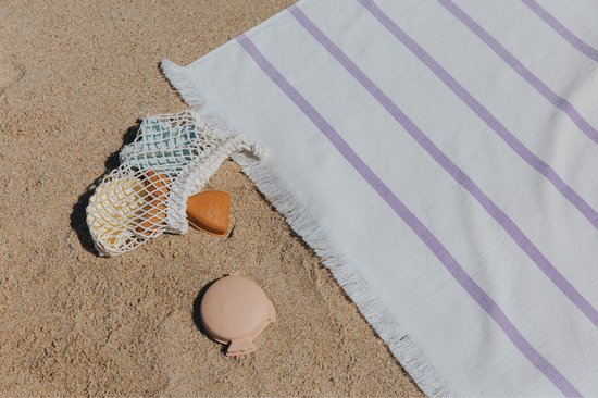 Torres Novas 1845 Strandlaken Boa-Nova, Lavendel - 70 x 130 cm - 100% ...