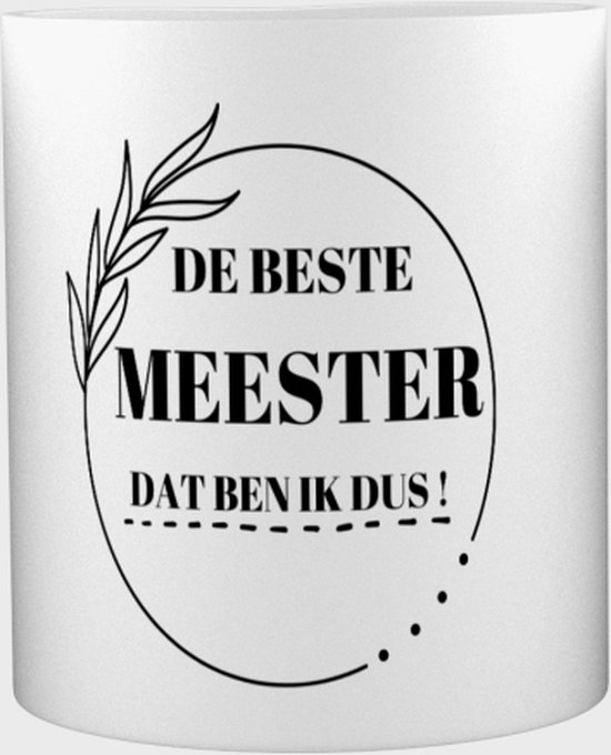 Akyol - beste meester dat ben ik dus Mok met opdruk - meester - leraar - collega's -... | bol.com