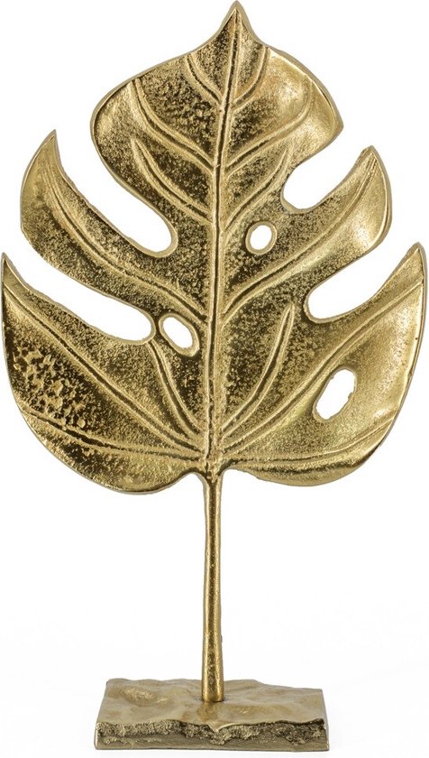 Decoratie bladvorm goud | bol.com