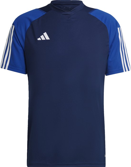 adidas Performance Tiro 23 Competition Voetbalshirt - Heren - Blauw- 2XL | bol