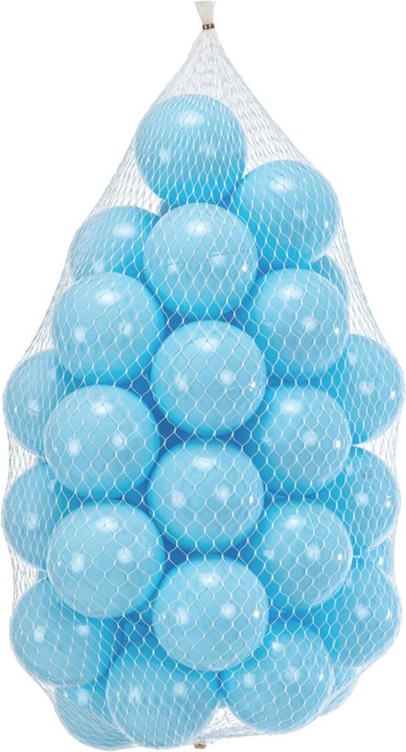 Ballenbak Ballen Set - 50 Blauwe Ballen - Kinderplezier | bol