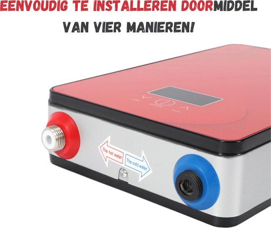 Doorstroomverwarmer - Doorstroomboiler – Doorstroom Boiler voor Douche ...